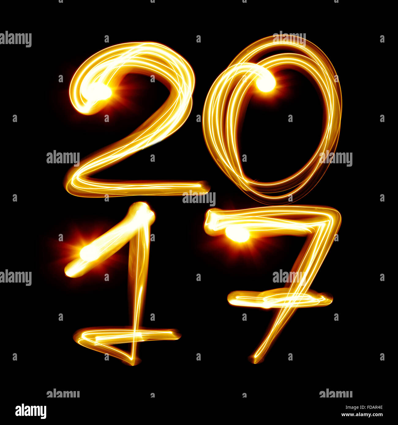 2017 new year hi-res stock photography and images - Alamy