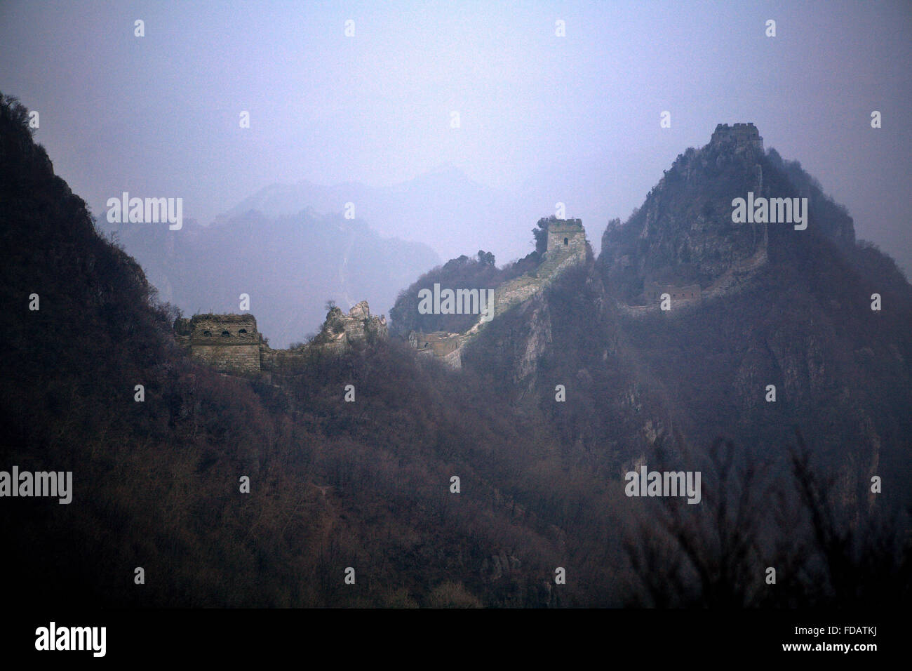 The Great Wall Huairou County Beijing Stock Photo - Alamy