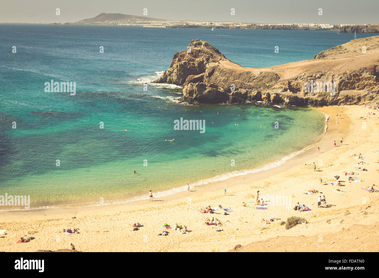 Papagayo beach lanzarote canary hi-res stock photography and images - Alamy