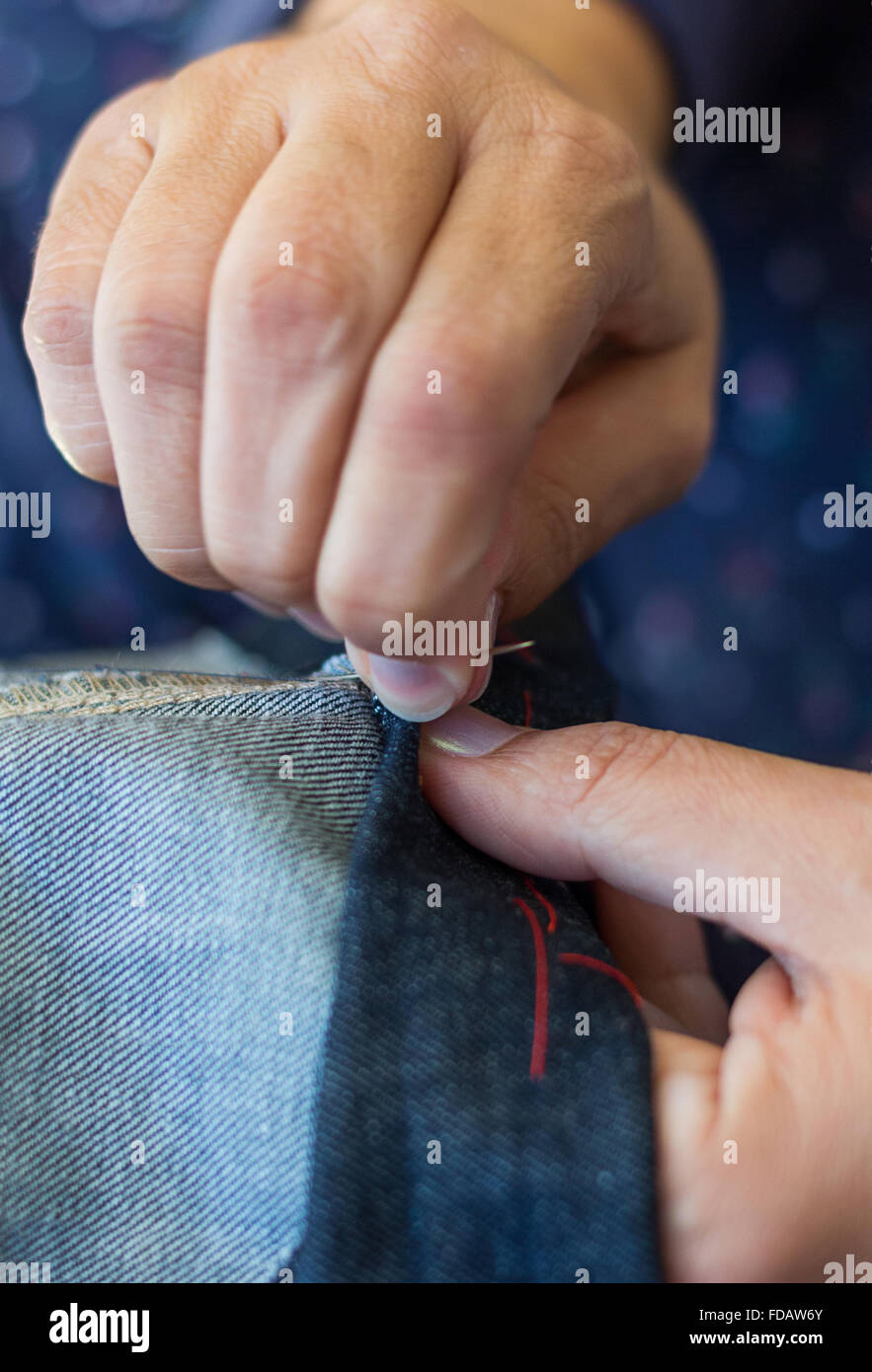 Unrecognizable person vertical hi-res stock photography and images - Alamy