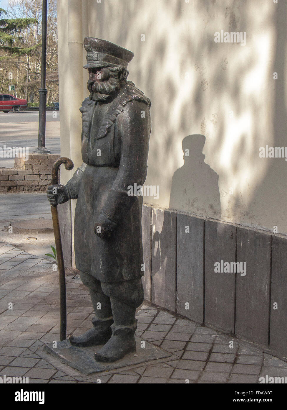 Sculpture in old Tbilisi, Georgia Stock Photo - Alamy