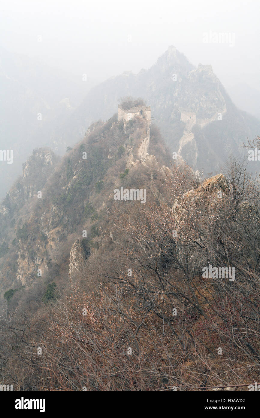 The Great Wall Huairou County Beijing Stock Photo - Alamy