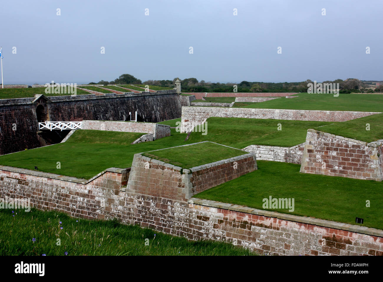 The walls of Fort George near Inverness, Scotland Stock Photo - Alamy