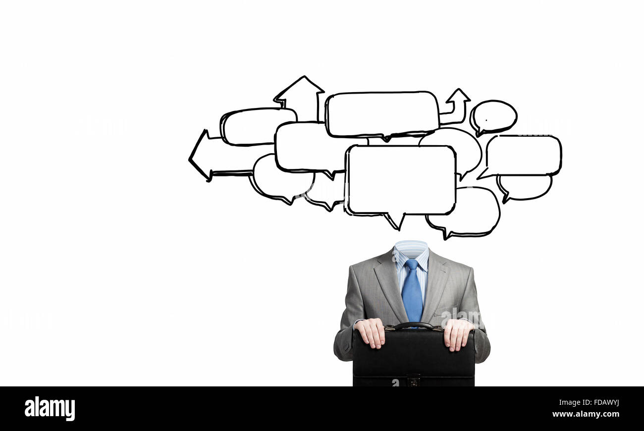 Speech bubble head hi-res stock photography and images - Alamy
