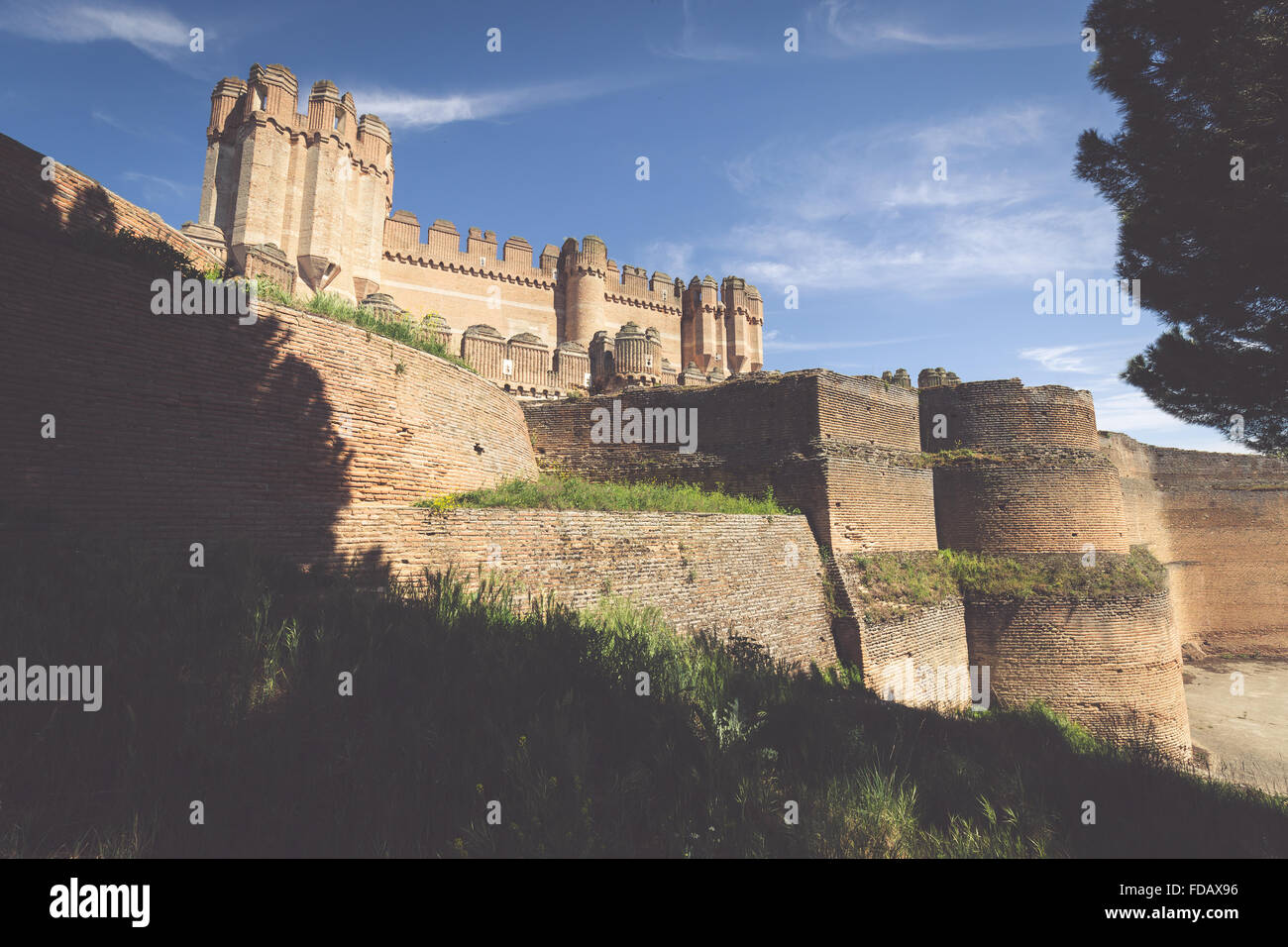 Coca Castle (Castillo de Coca) is a fortification constructed in the ...