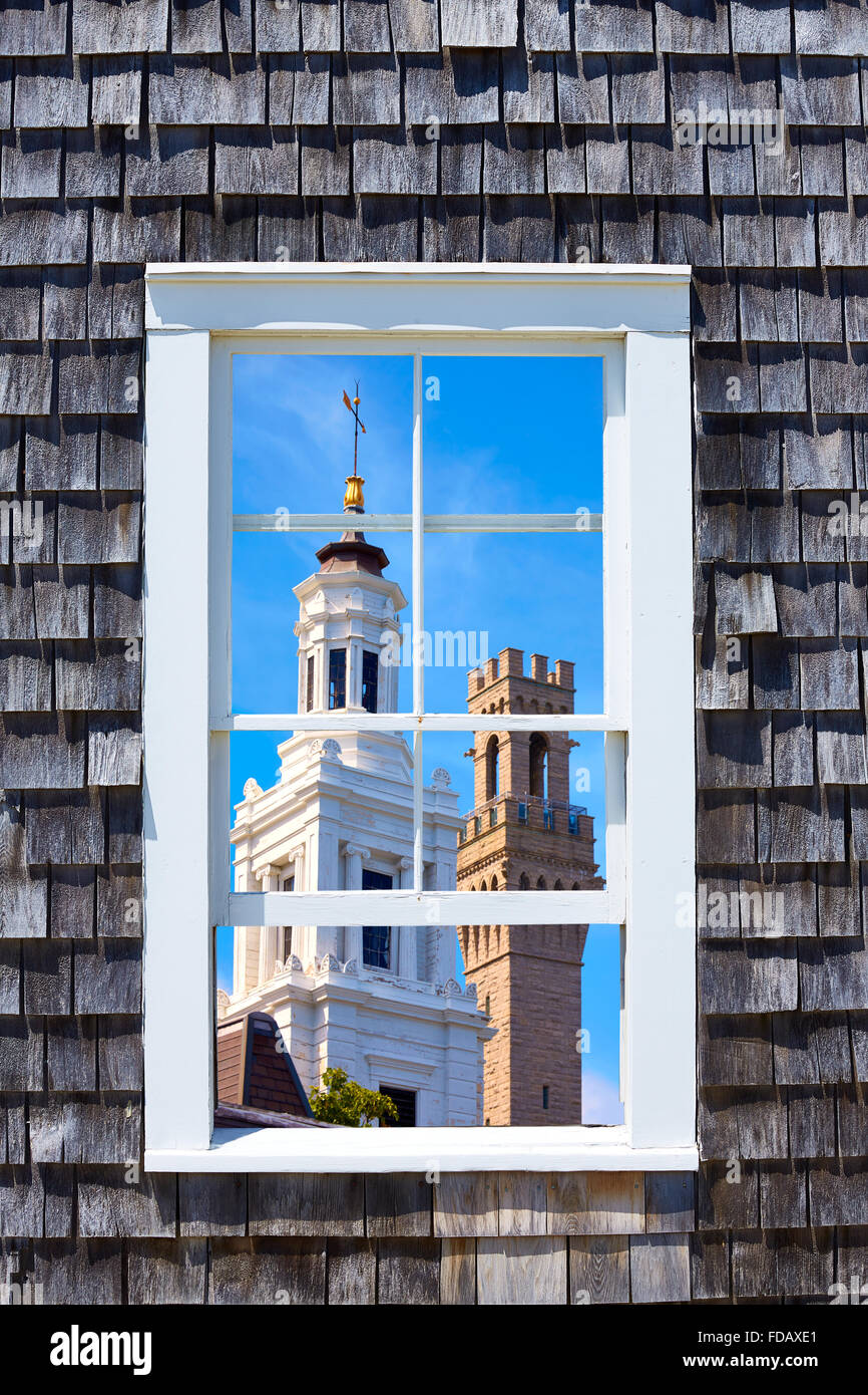 Cape Cod window photomount Massachusetts USA Stock Photo - Alamy