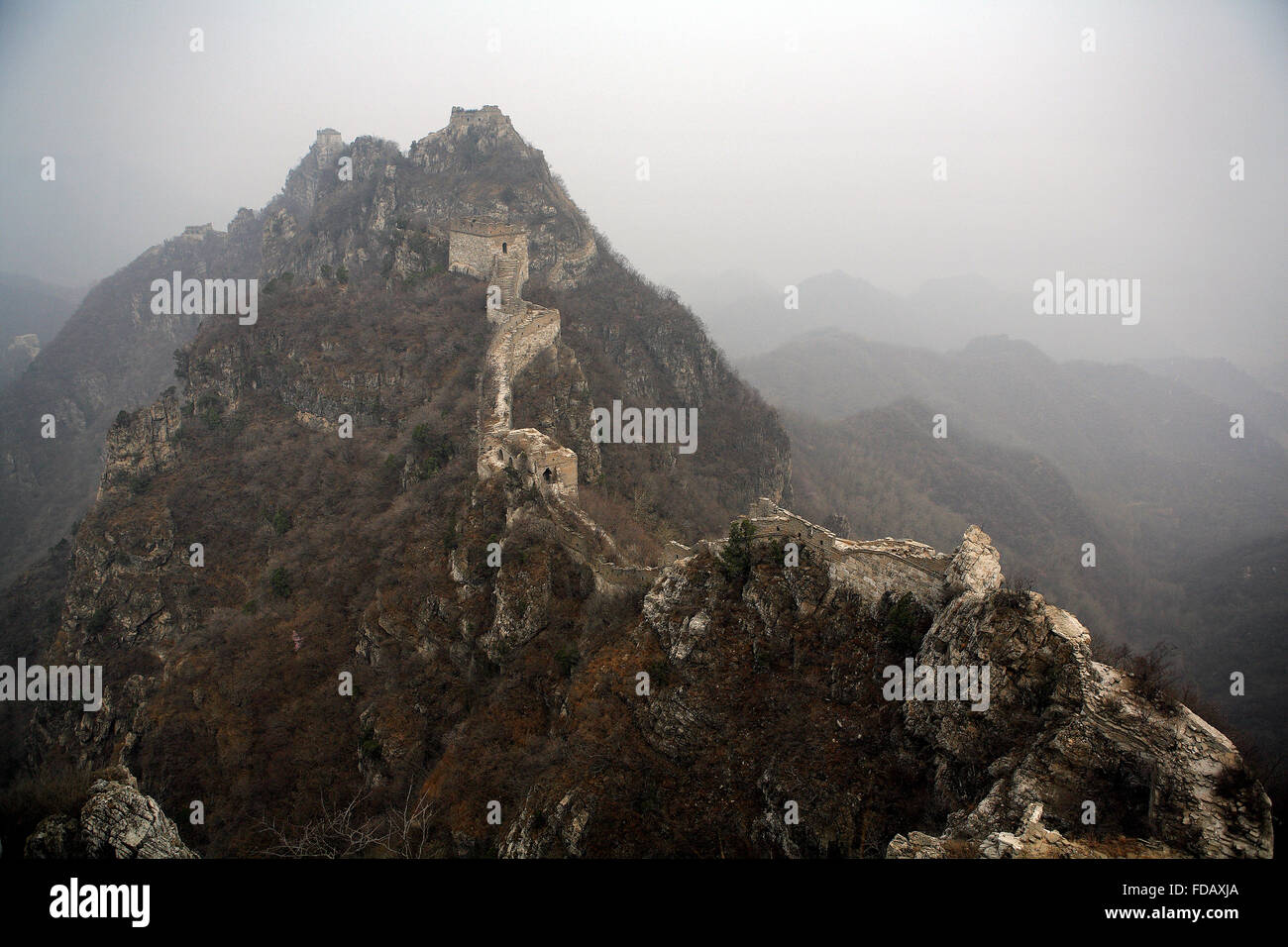 The Great Wall Huairou County Beijing Stock Photo - Alamy