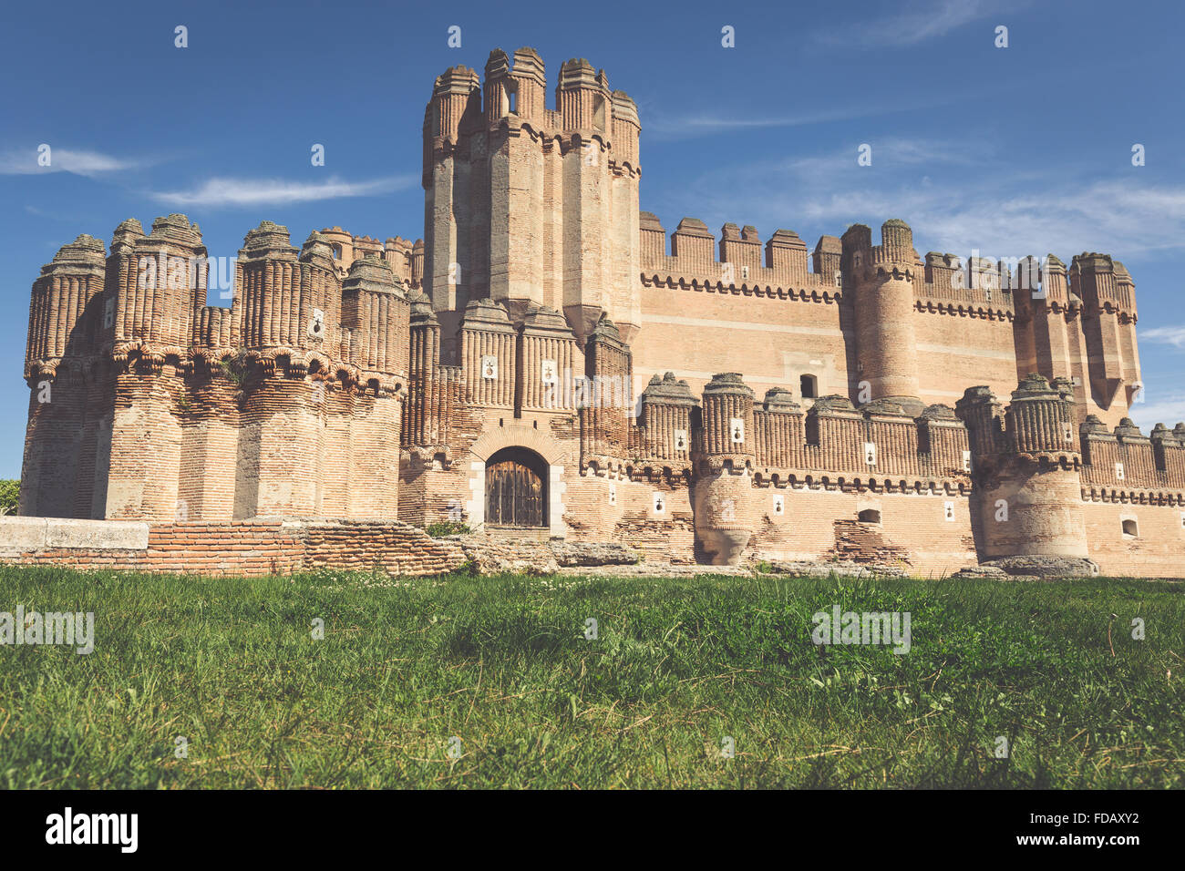 Coca castle castile leon spain hi-res stock photography and images - Alamy