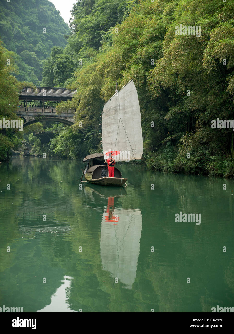 The Tribe Of The Three Gorges National Geological Park Tourist ...