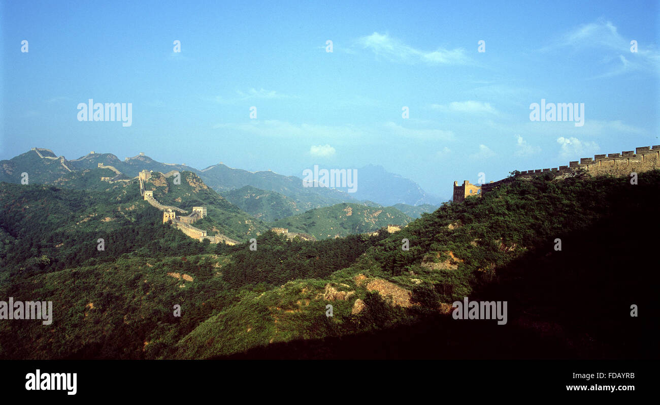 The Great Wall Chengde City Hebei province Stock Photo - Alamy