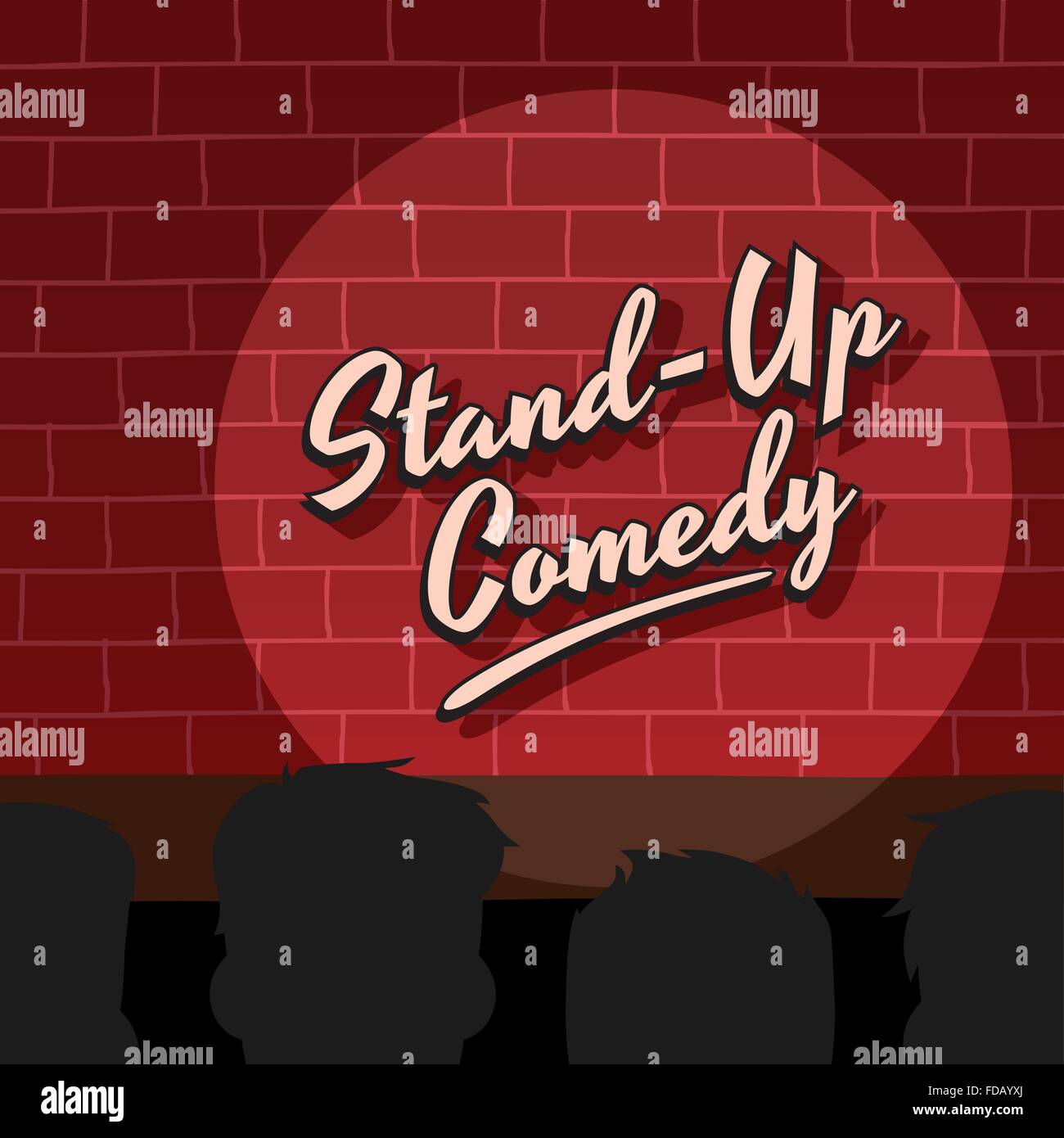 stand up comedy Stock Vector Image & Art - Alamy