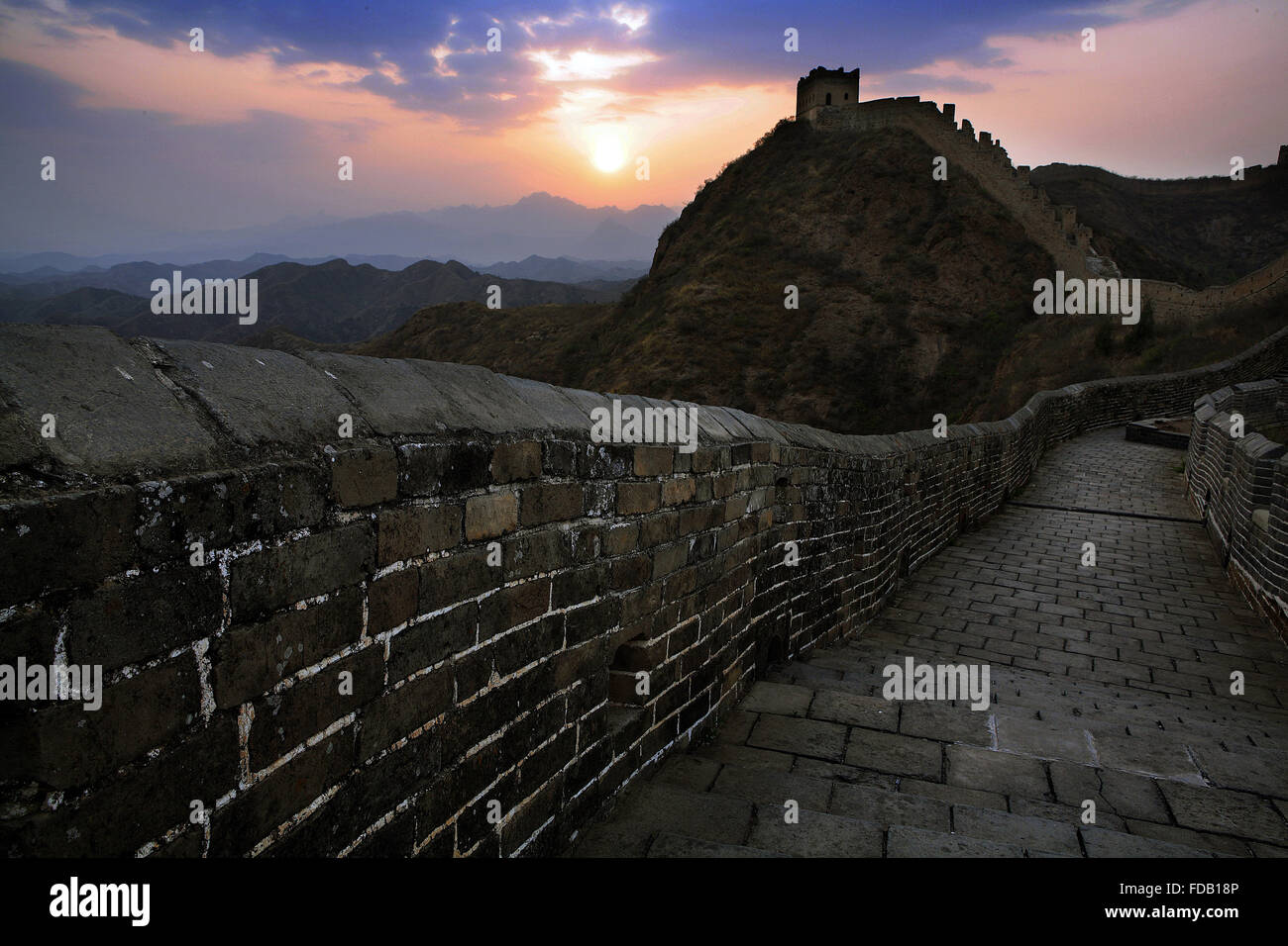 The Great Wall Chengde City Hebei province Stock Photo - Alamy