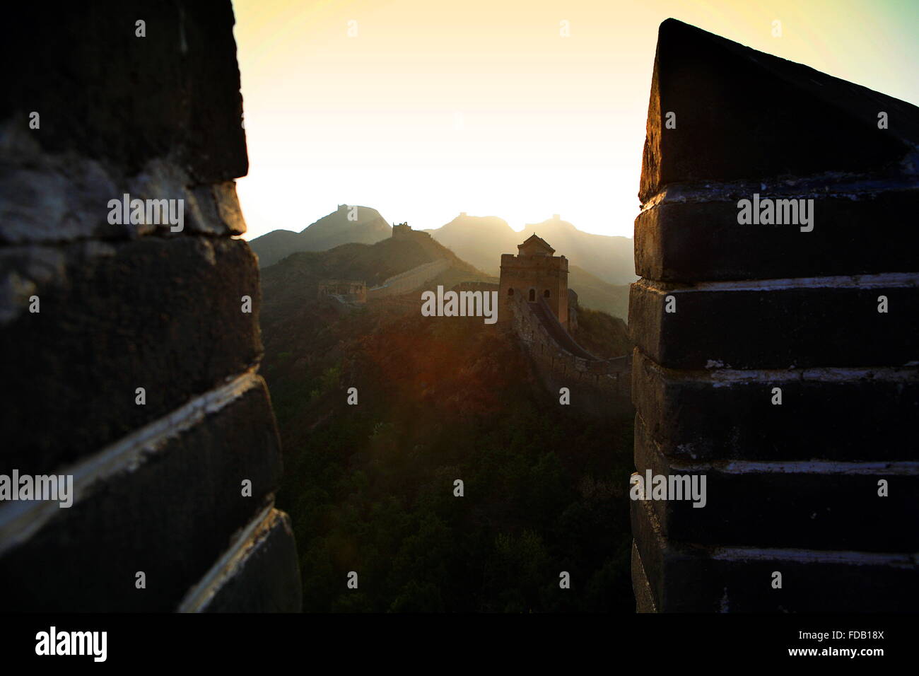 The Great Wall Chengde City Hebei province Stock Photo - Alamy