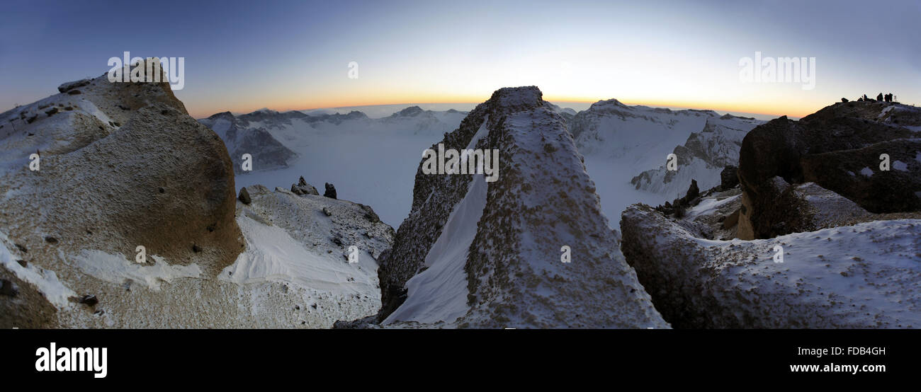 The winter of changbai mountain hi-res stock photography and images - Alamy