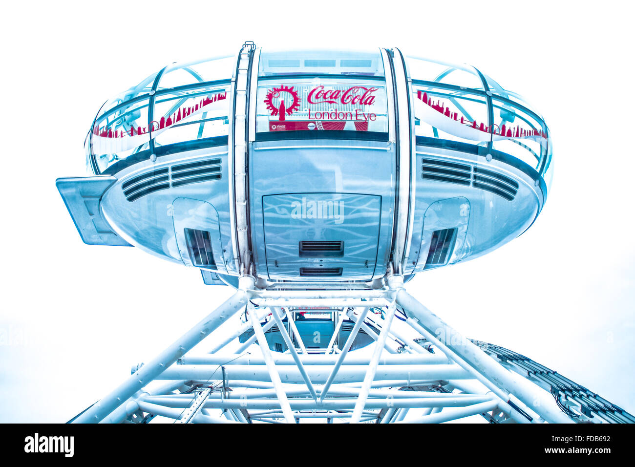 London Eye Capsule Stock Photo - Alamy