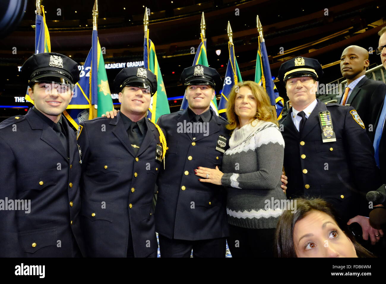 The 3 Favale brothers graduate from the Police Academy Featuring: John ...