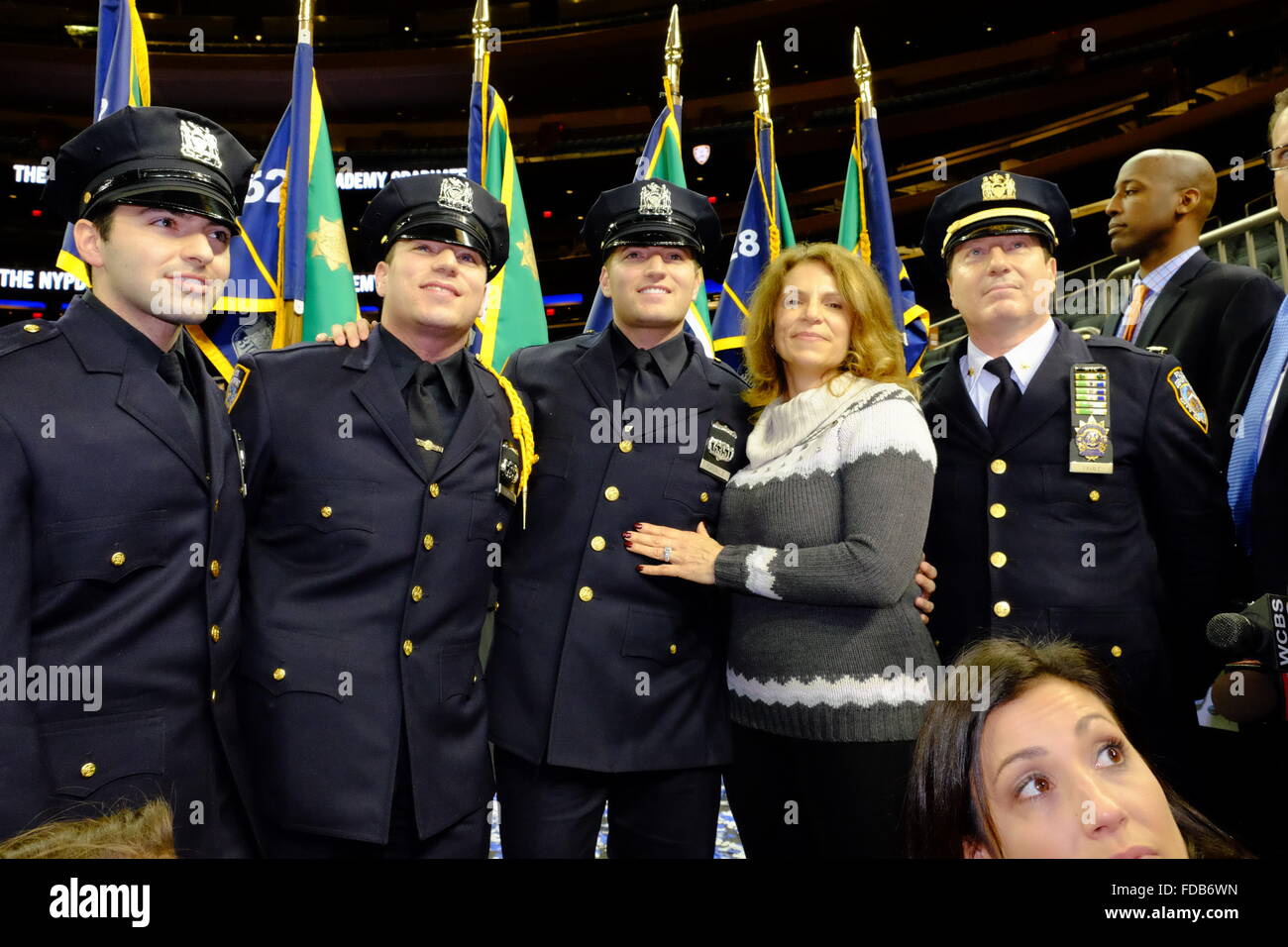 The 3 Favale brothers graduate from the Police Academy Featuring: John ...