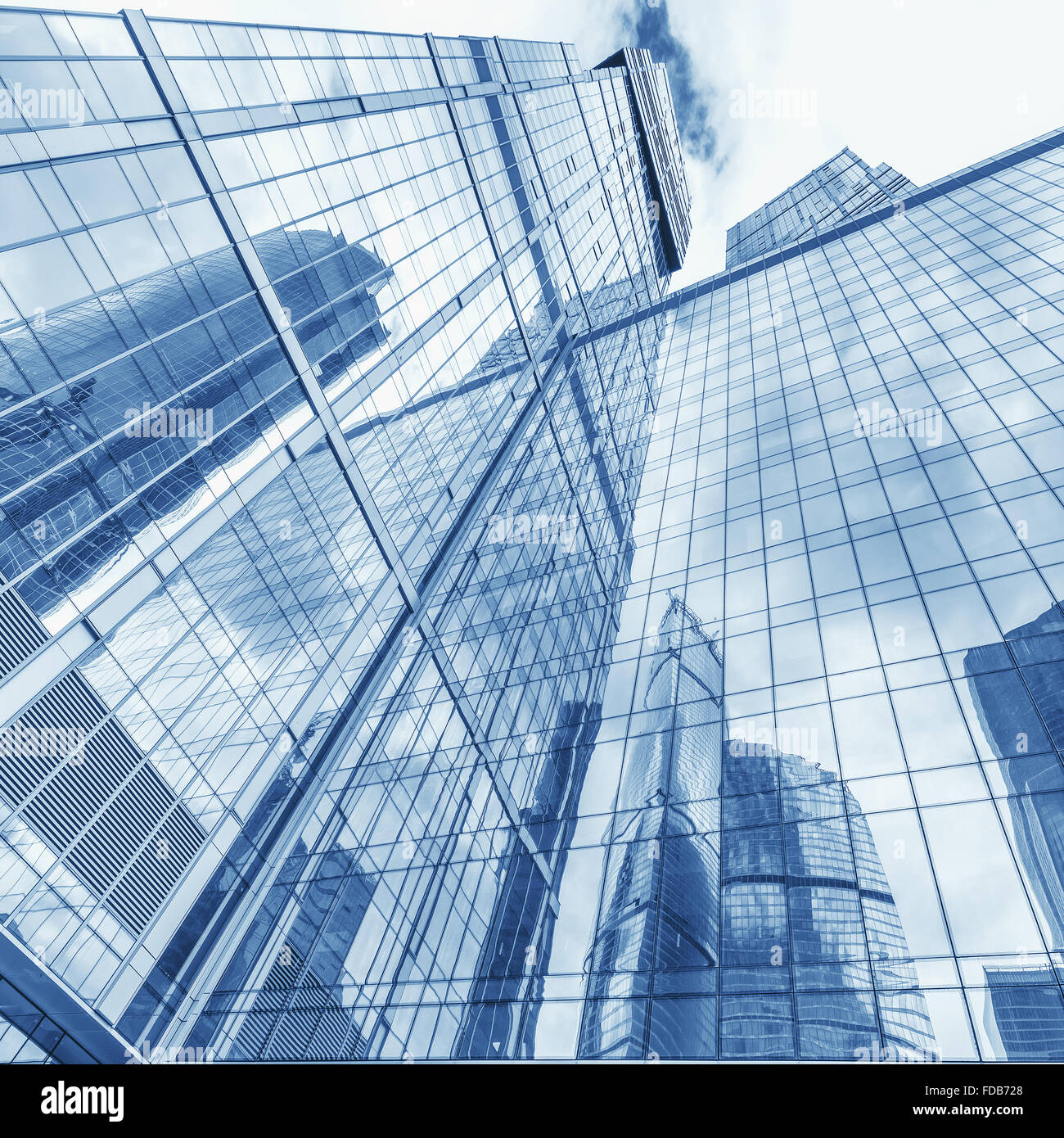 Office building walls in the business city center Stock Photo - Alamy