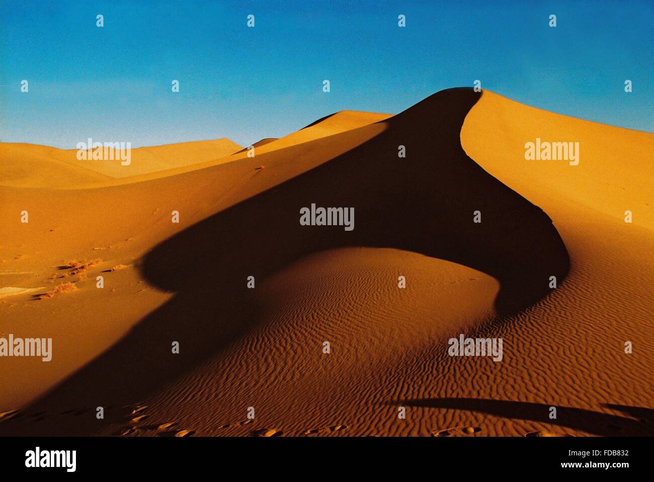 Qinghai Province the desert Stock Photo - Alamy