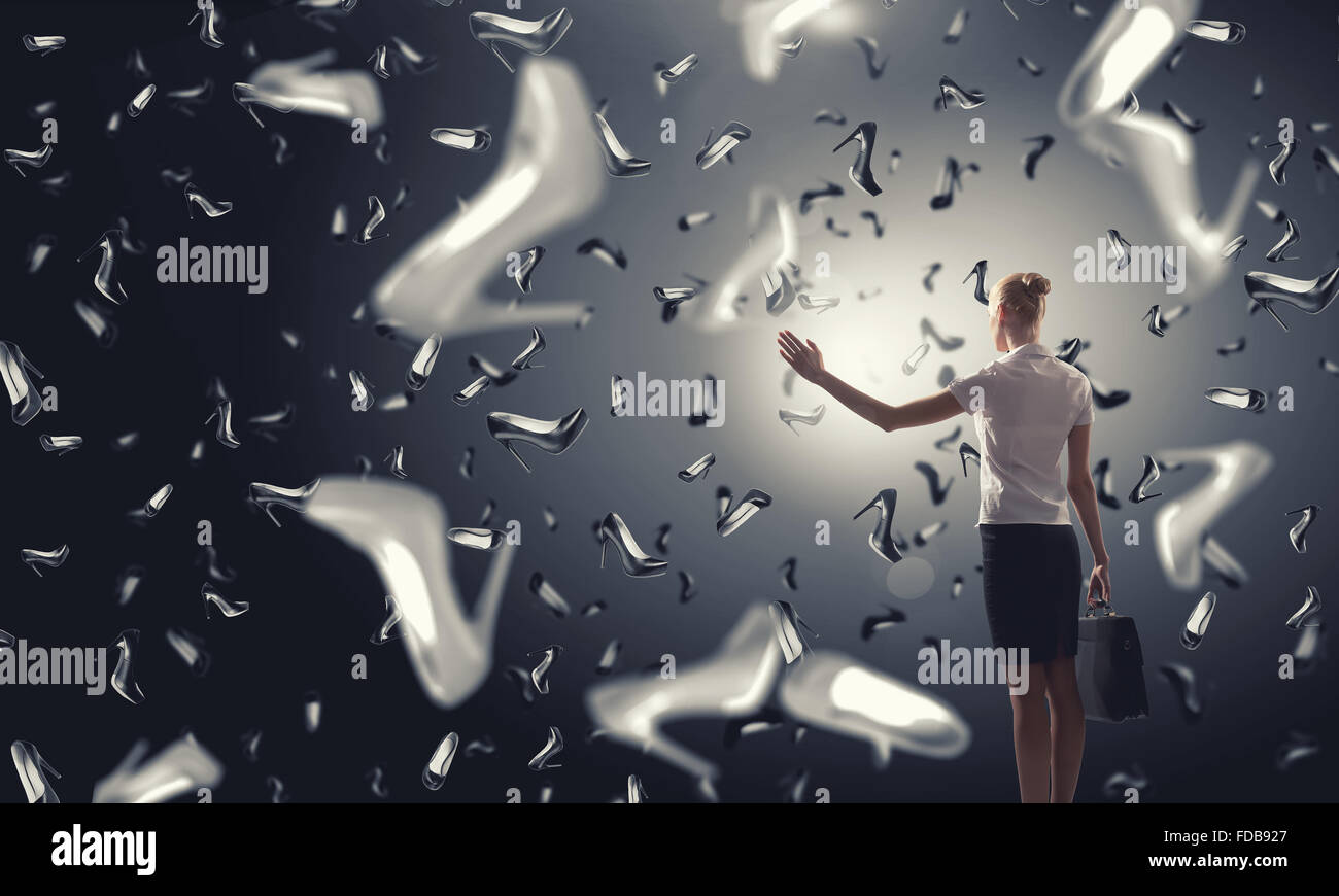 Heel suit back hi-res stock photography and images - Alamy