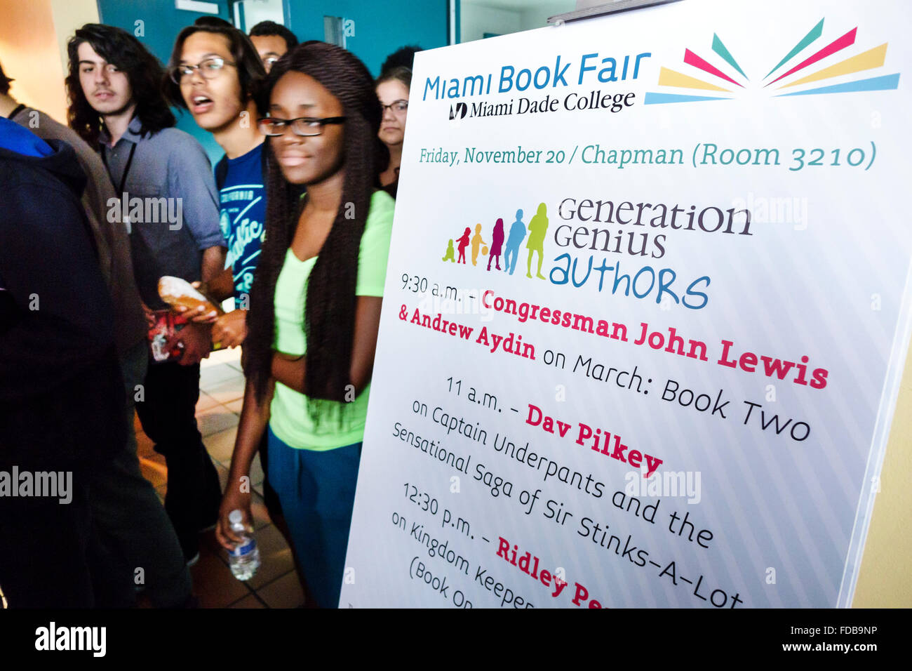 Miami Florida,Book Fair International,Miami Dade College campus ...