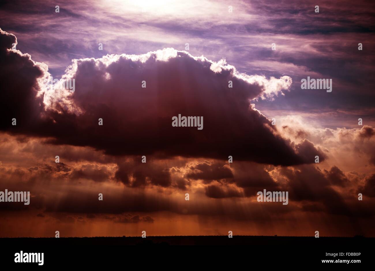 Stormy weather clouds hi-res stock photography and images - Alamy