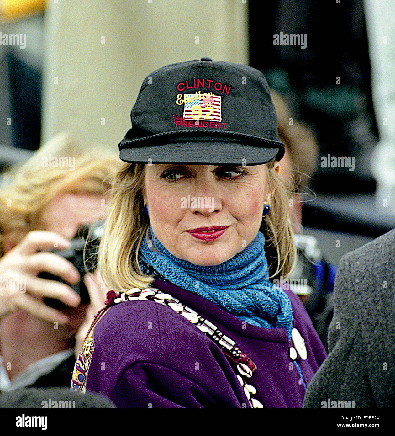 Columbus, Ohio, USA, 1st November, 1992 Hillary Rodham Clinton at ...