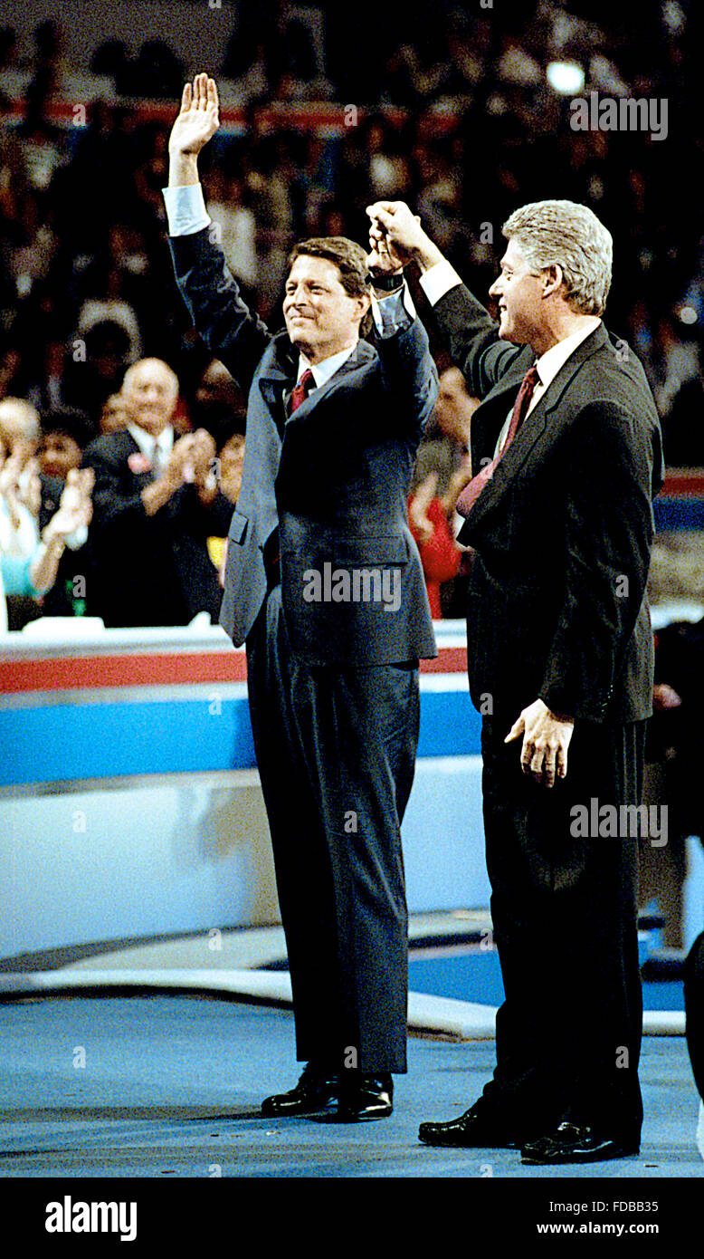 New York, NY., USA, 16th July, 1992 Arkansas Governor William Jefferson ...