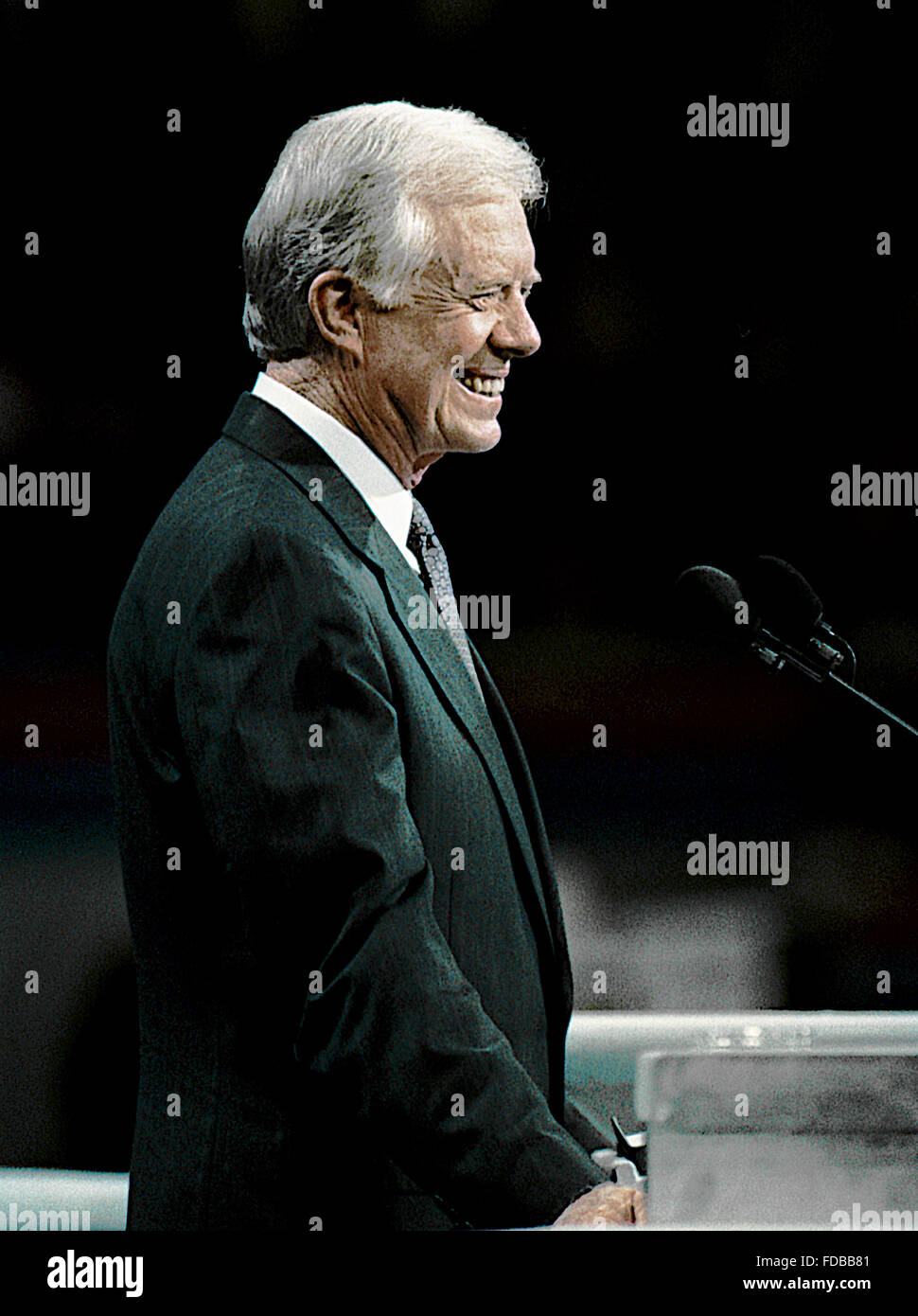 New York, NY, USA, 14th July 1992 Former US President James "Jimmy ...