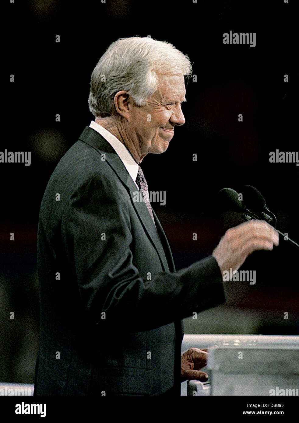 New York, NY, USA, 14th July 1992 Former US President James "Jimmy ...