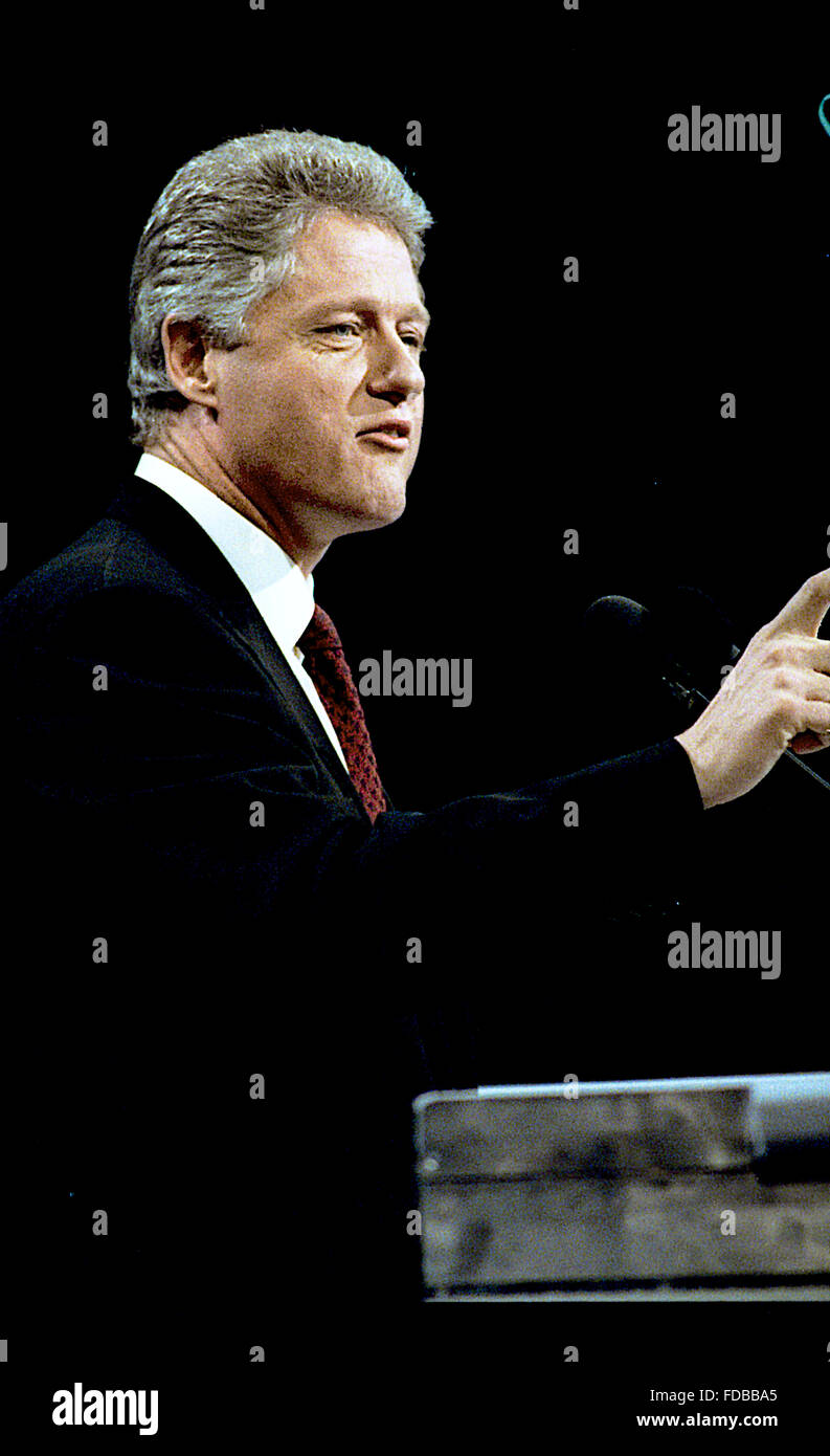 New York, NY., USA, 16th July 1992 Governor William Clinton (D-AR ...