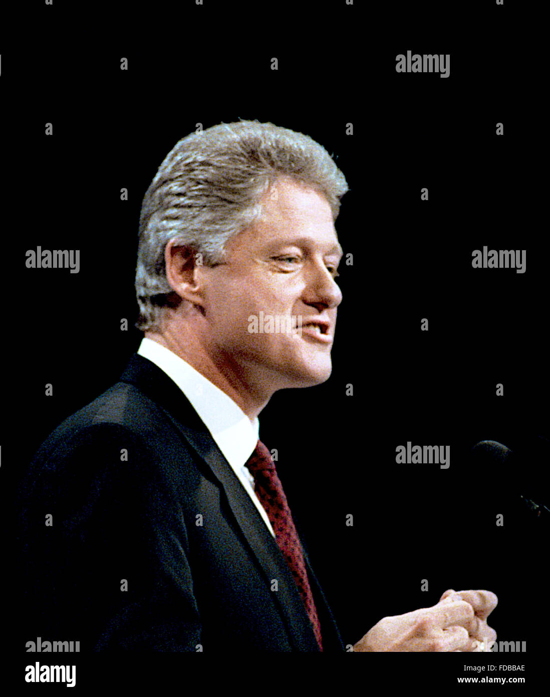 New York, NY., USA, 16th July 1992 Governor William Clinton (D-AR ...