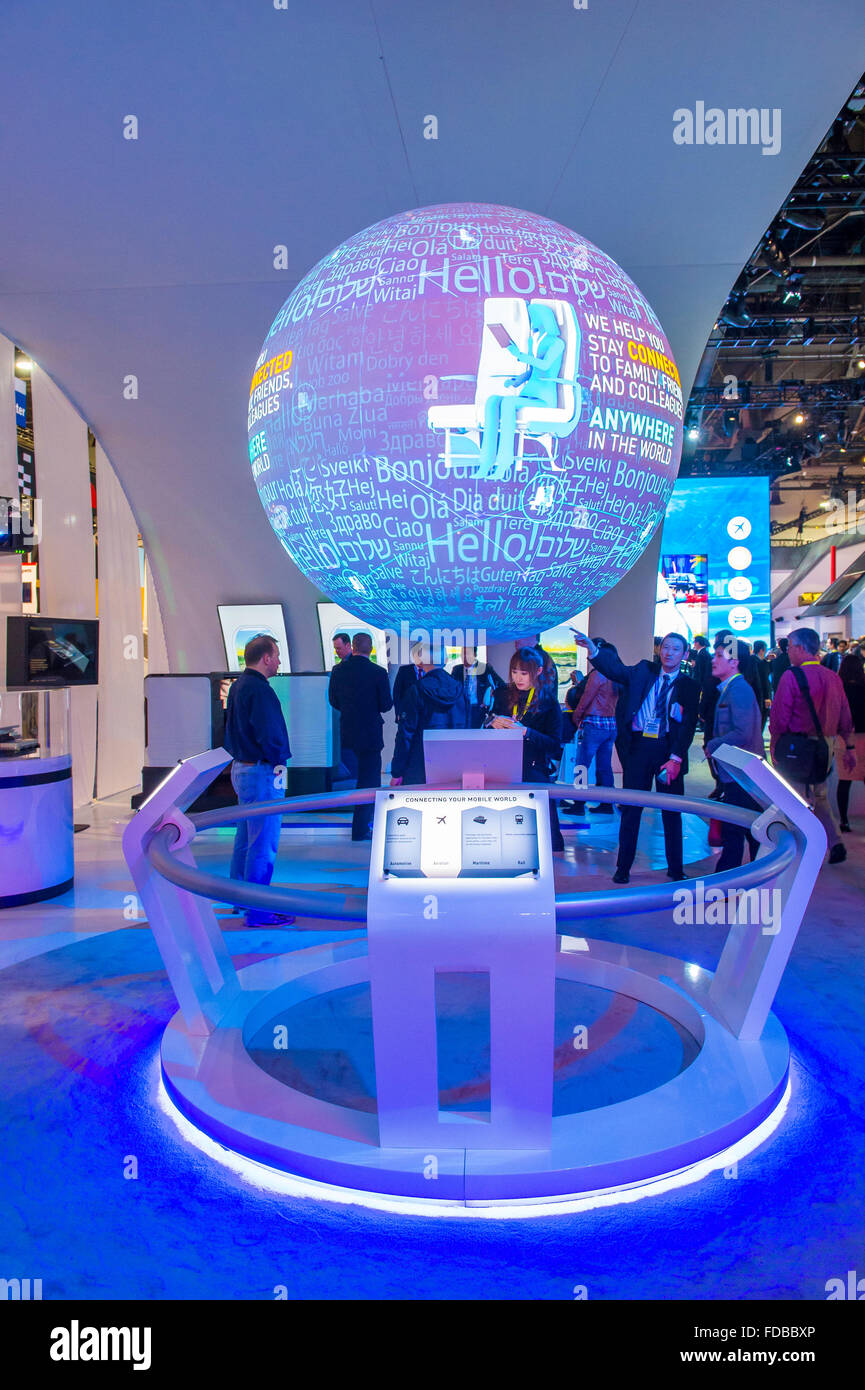The Panasonic booth at the CES show held in Las Vegas Stock Photo - Alamy