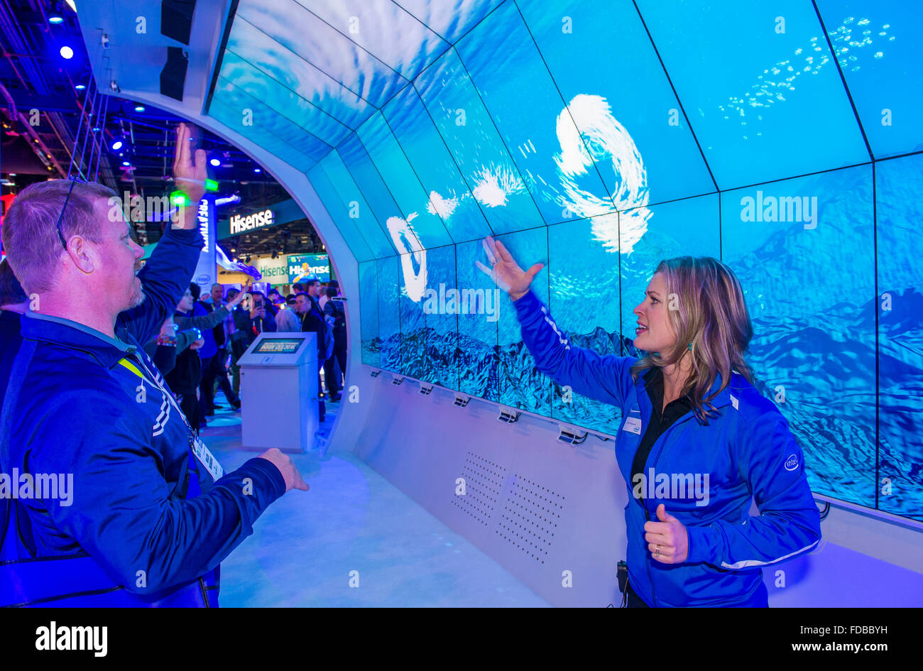 Intel booth hi-res stock photography and images - Alamy