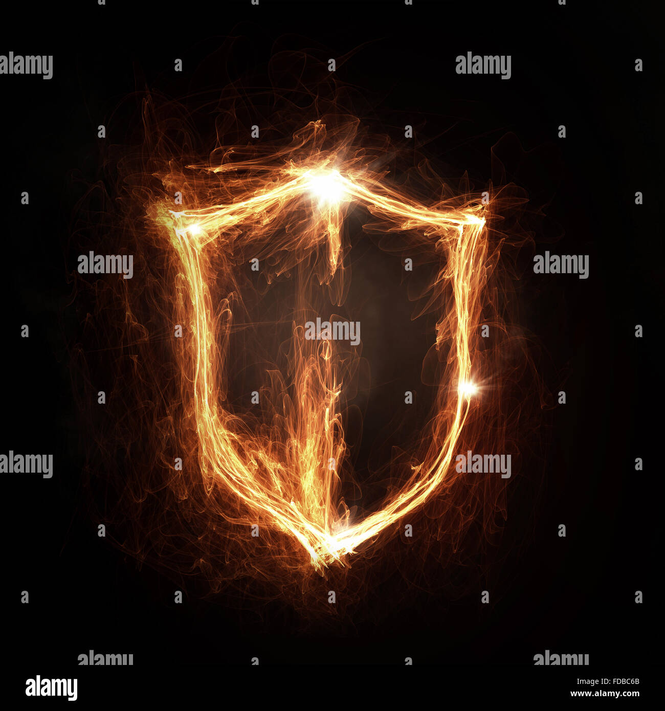 Fire shield hi-res stock photography and images - Alamy