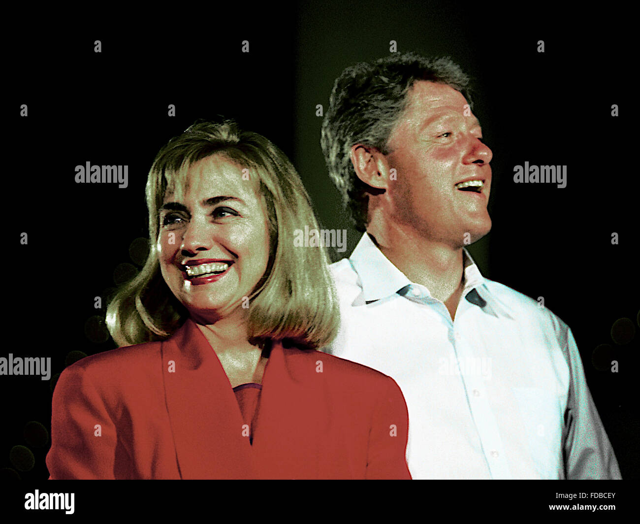 Hillary clinton 1992 hi-res stock photography and images - Alamy
