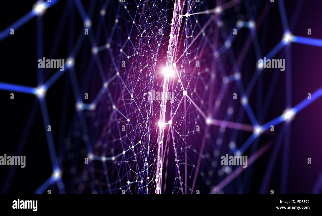 Purple virtual technology background hi-res stock photography and ...