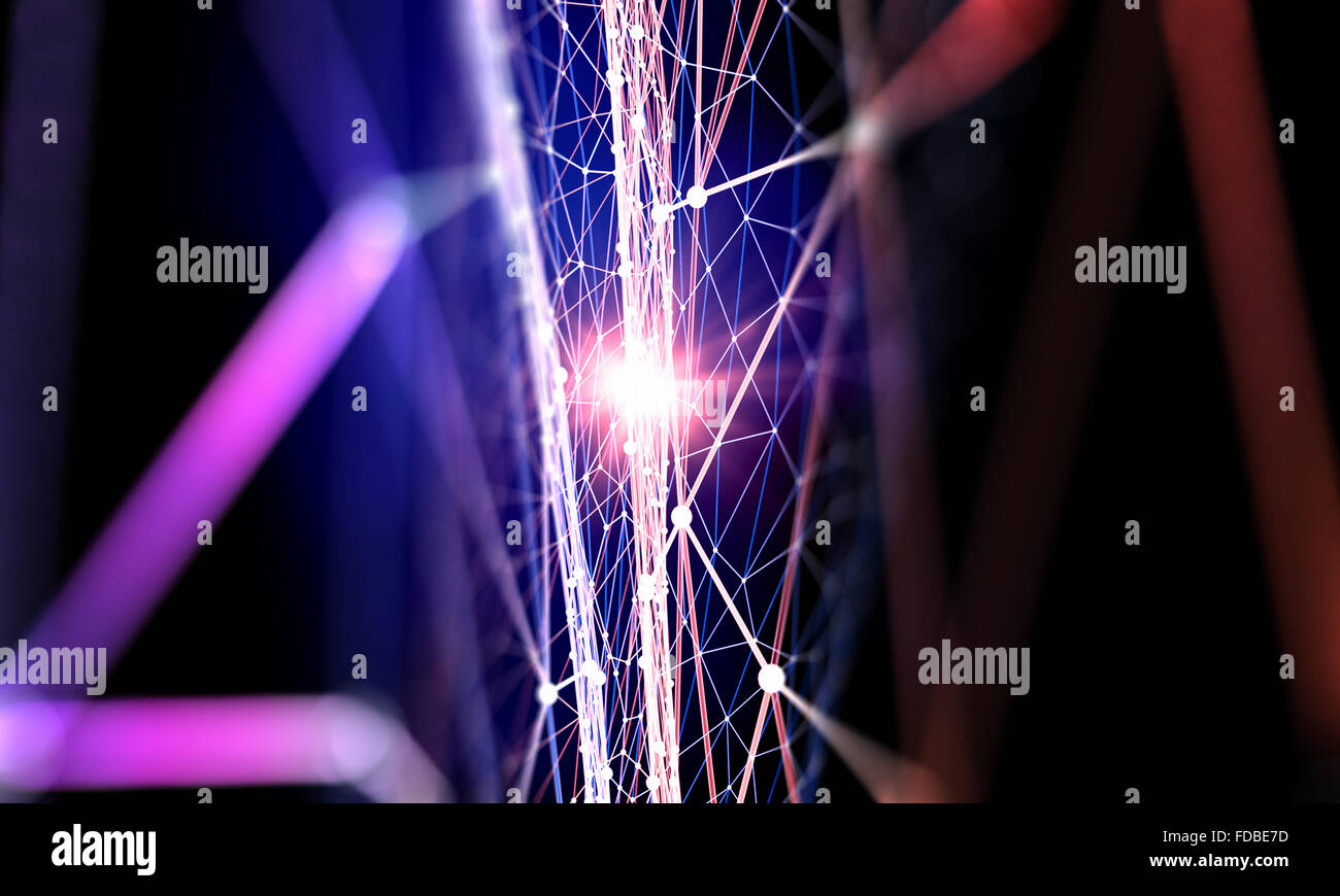 Purple virtual technology background hi-res stock photography and ...