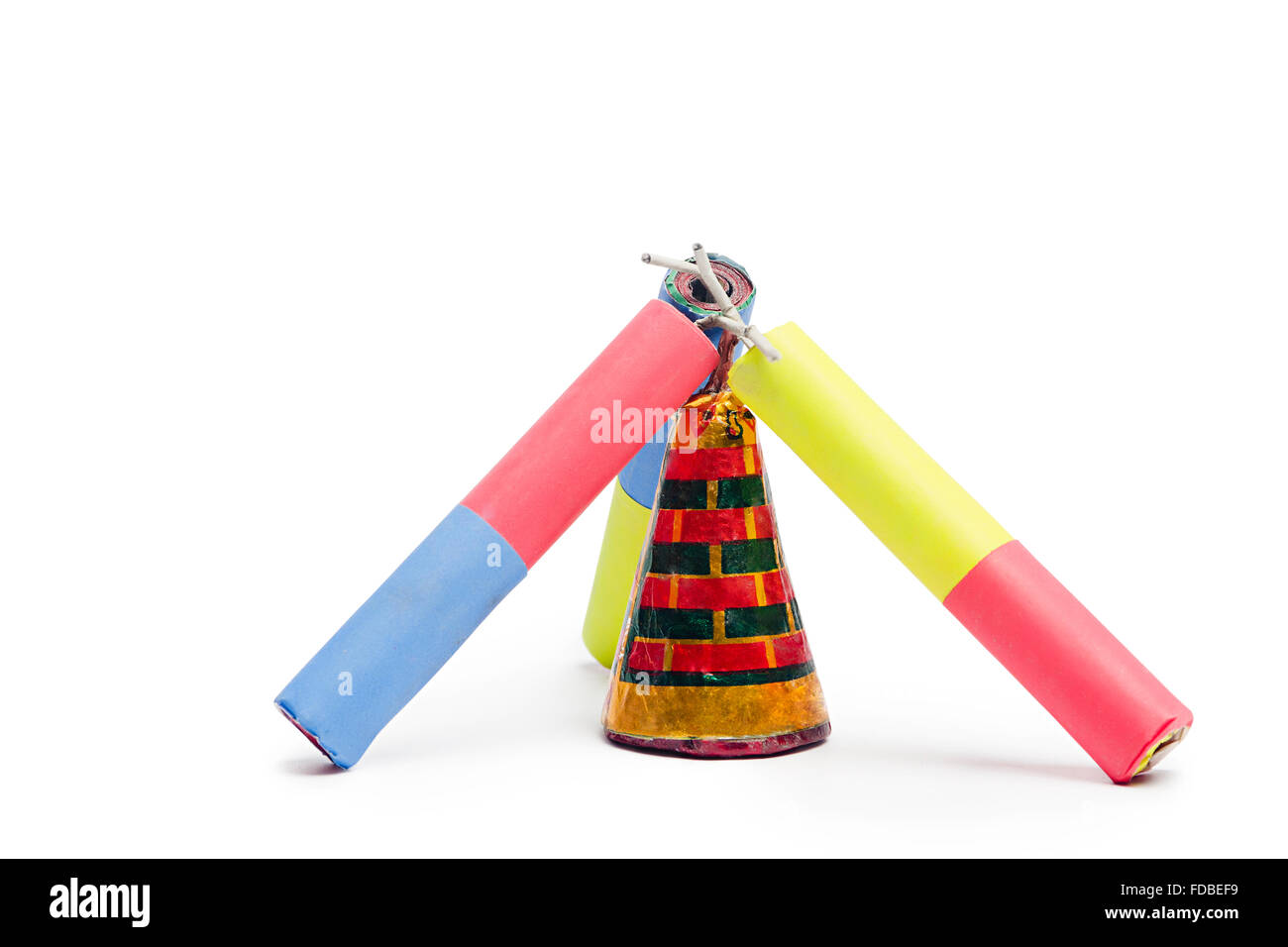 Indian people fire crackers hi-res stock photography and images - Alamy