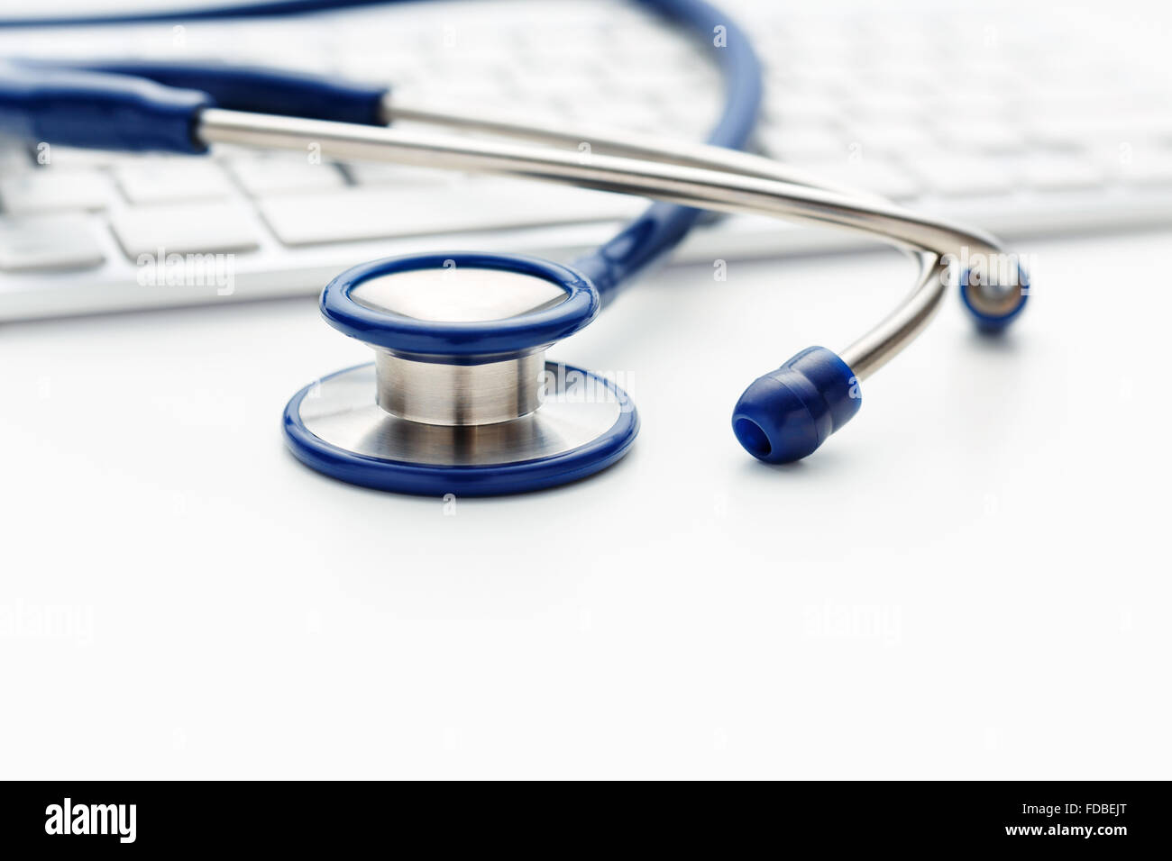 Medical stethoscope with computer keyboard Stock Photo - Alamy Medical stethoscope with computer keyboard Stock Photo - Alamy
