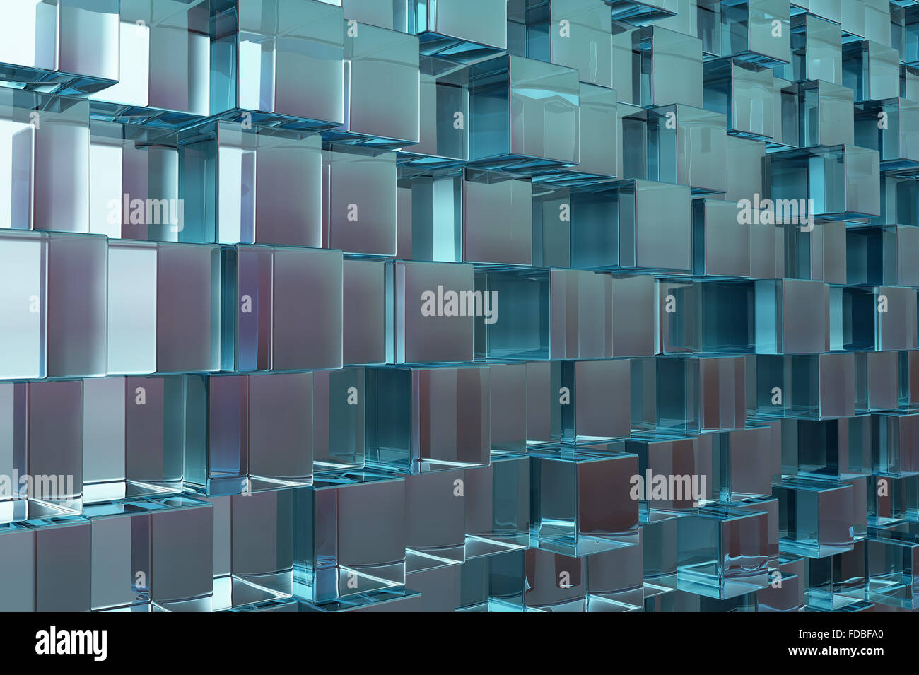 Background image of futuristic concept with silver cube elements Stock ...