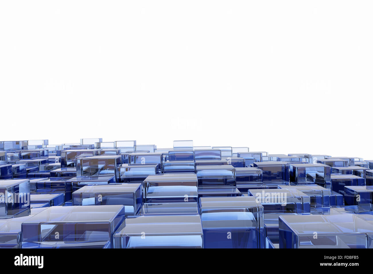 Background image of futuristic concept with silver cube elements Stock ...