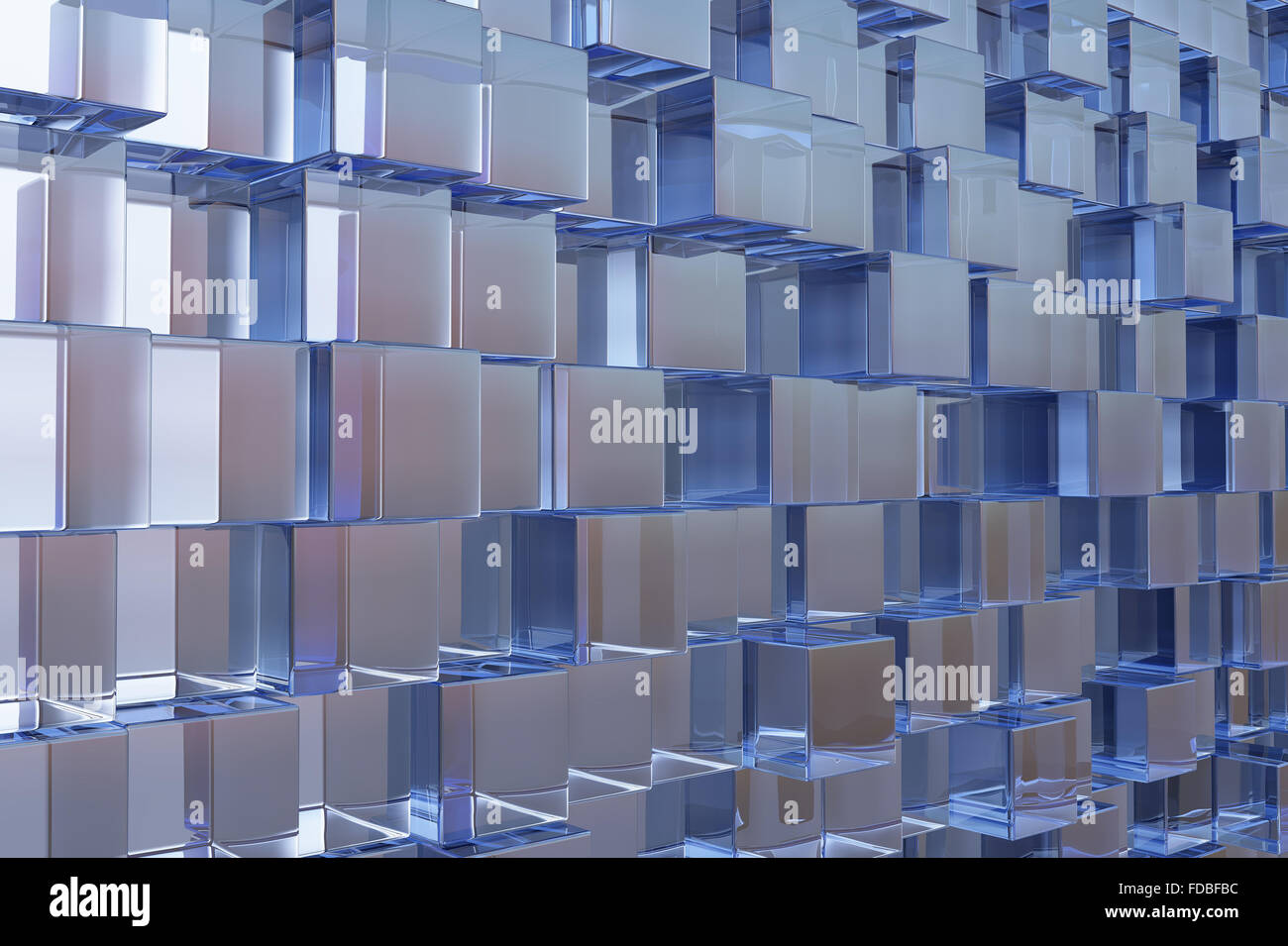 Background image of futuristic concept with silver cube elements Stock ...