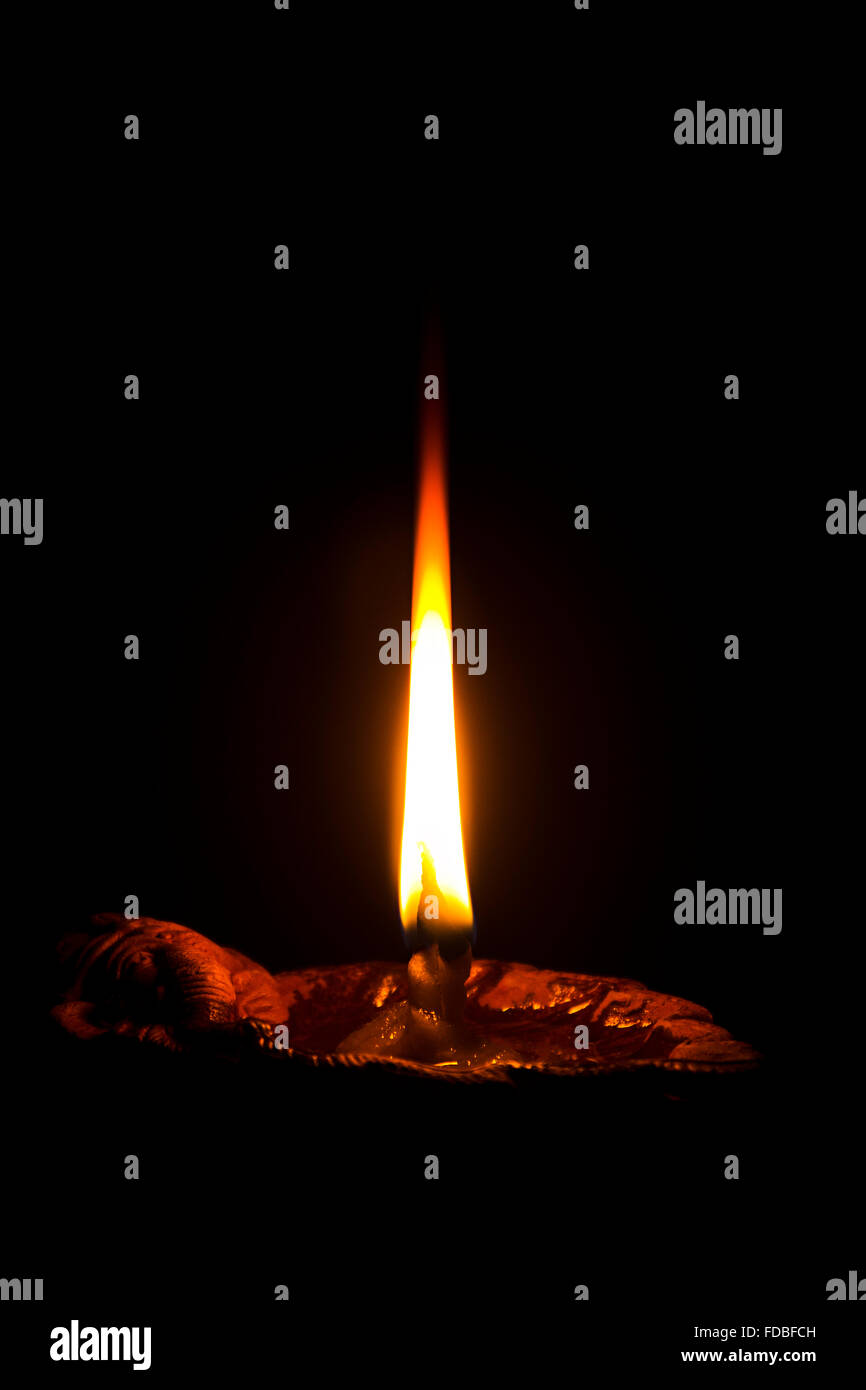 Indian Festival Diwali diya Nobody Stock Photo - Alamy
