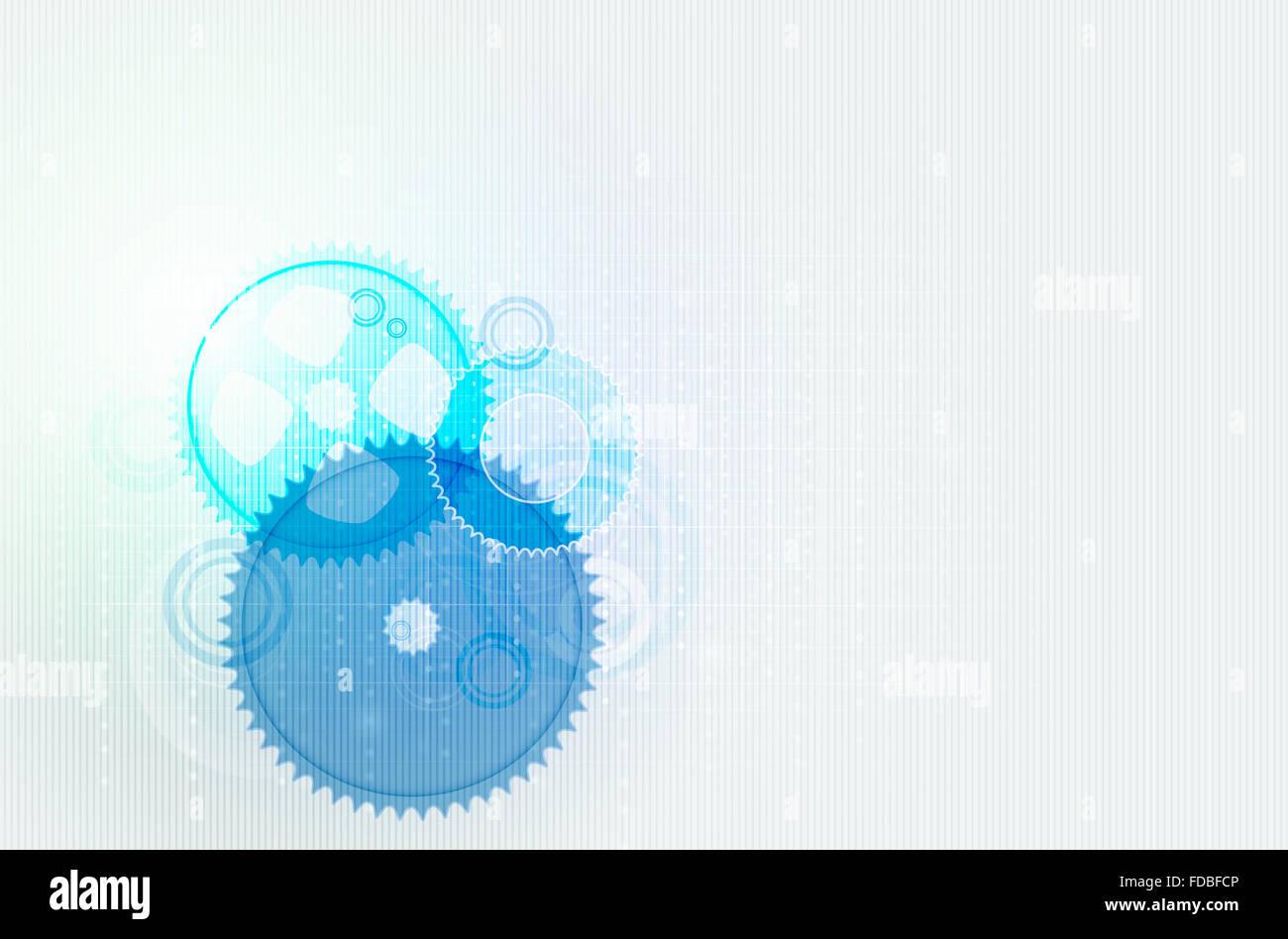 Background image with color gear mechanism on white background Stock ...