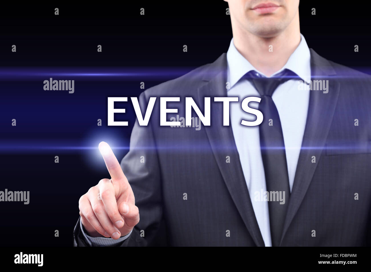 Upcoming event screen hi-res stock photography and images - Alamy