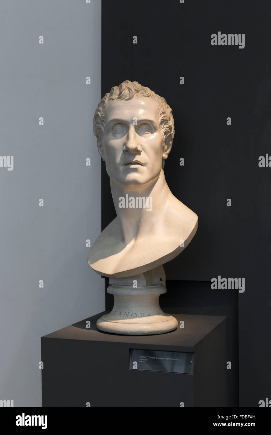 Bust to antonio canova hi-res stock photography and images - Alamy