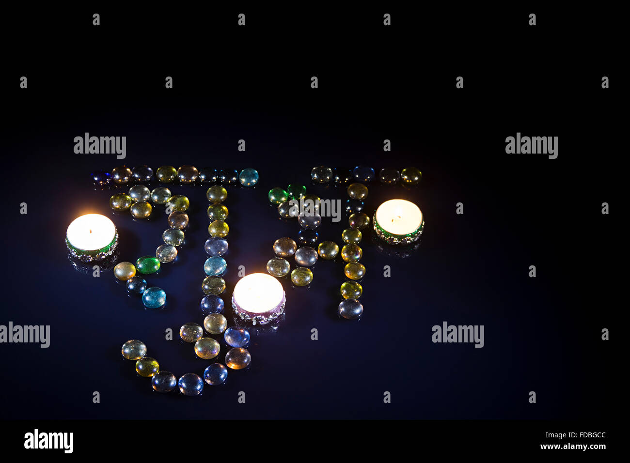 Indian Festival Diwali diya Shubh Labh Nobody Stock Photo - Alamy
