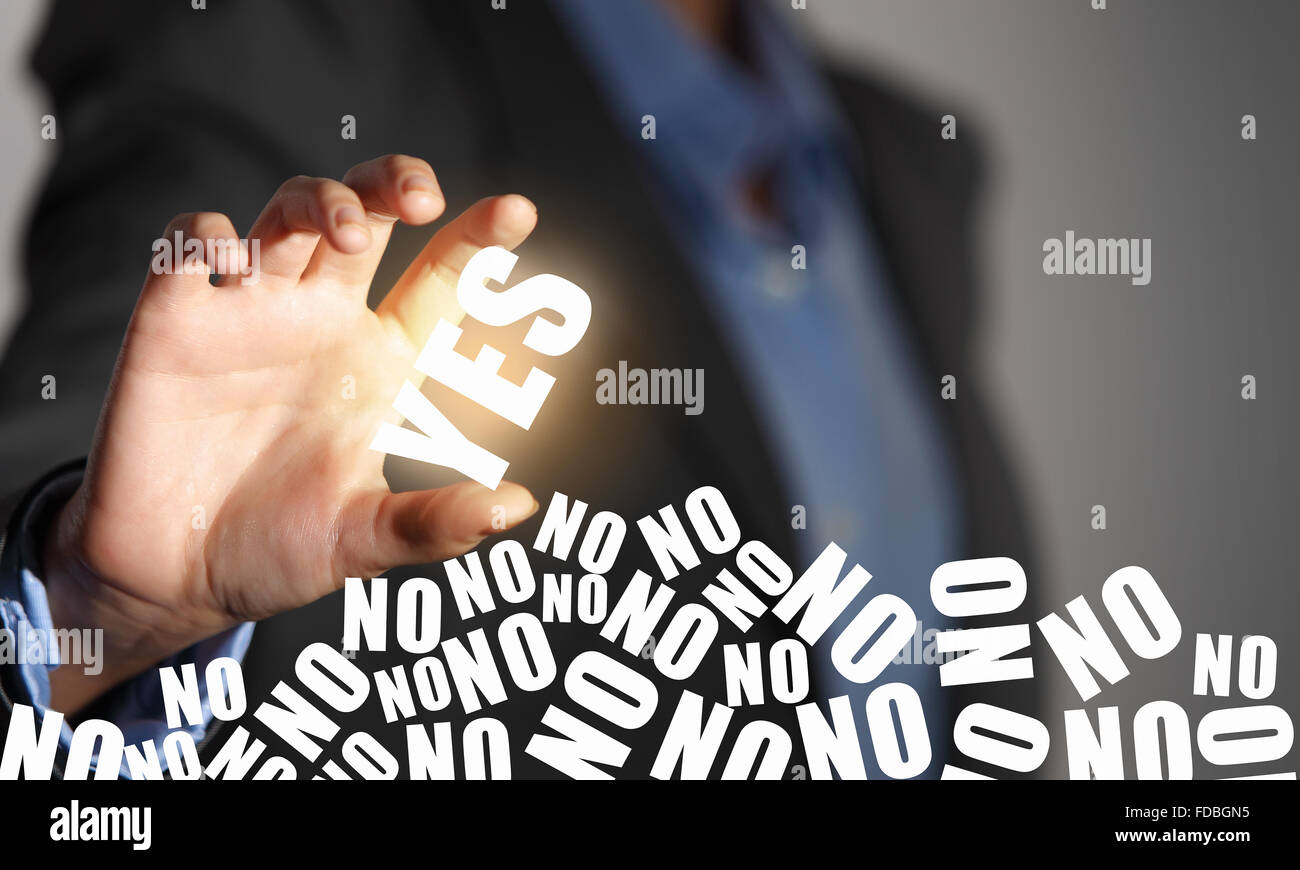 Businessperson considering hi-res stock photography and images - Alamy