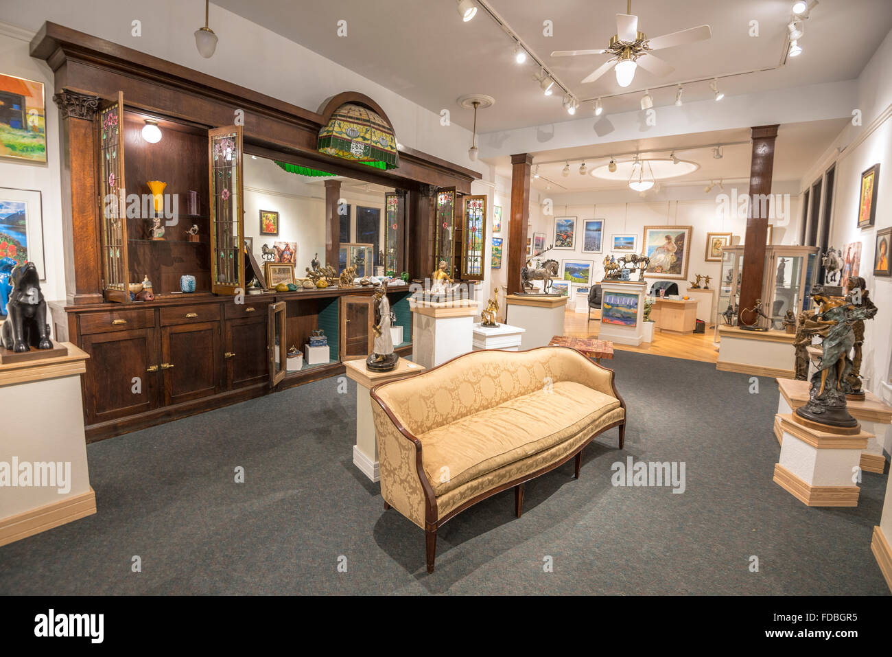 Bronzes, paintings and photographs in Valley Bronze Gallery, Joseph ...